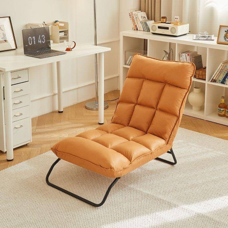 Lying chair, folding lunch chair, balcony, household leisure lazy chair ...