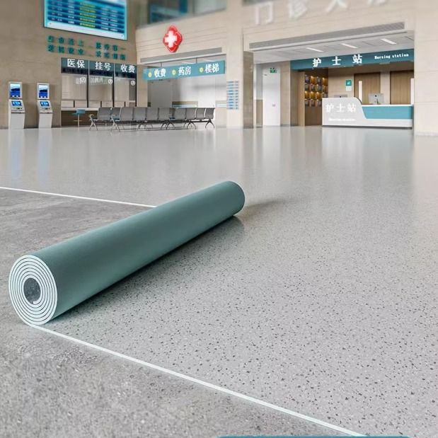 2M Wide Commercial Engineering Vinyl Floor Wear-Resistant Waterproof ...