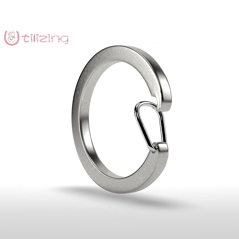 [UtilizingS] Premium Key Fob Clip C Shape Quick Release Spring Clasp ...