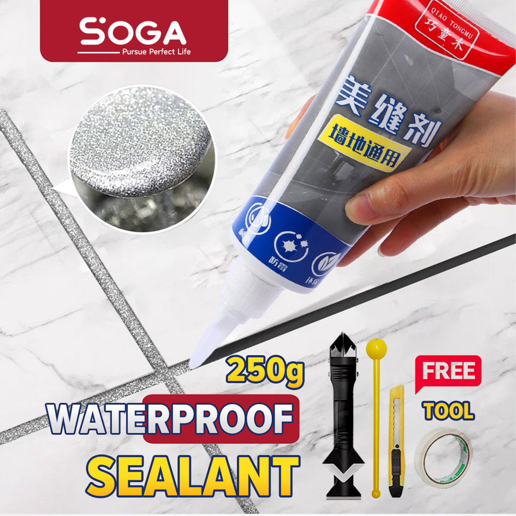 （SG）2025 Tile Grout Marker Sealant 250g - Waterproof Anti Mold Gap Filler Repair Home Kitchen ...