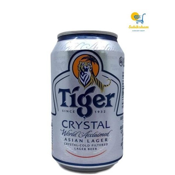 Tiger Crystal Beer Can 320ml | Shopee Singapore