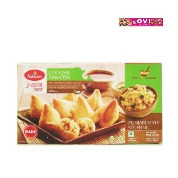 Haldiram's Cocktail Samosa 28 Pieces 650g | Shopee Singapore