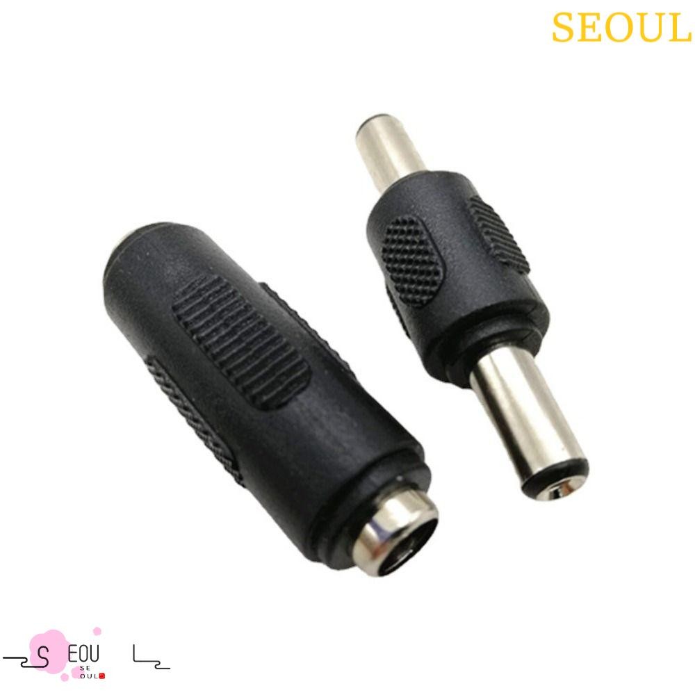 SEOUL DC Conversion Head Black Straight Panel Mounting Adapter ...