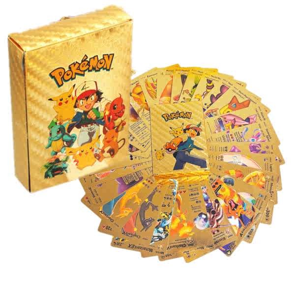 pokemon cards Pokemon PTCG Gold Card MEGA Card Pokemon J Gold Foil Card ...