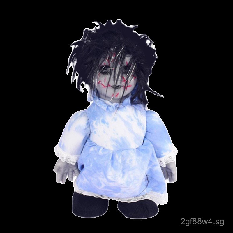 Halloween Decoration Electric Walking Ghost Doll Horror Scary Toy ...