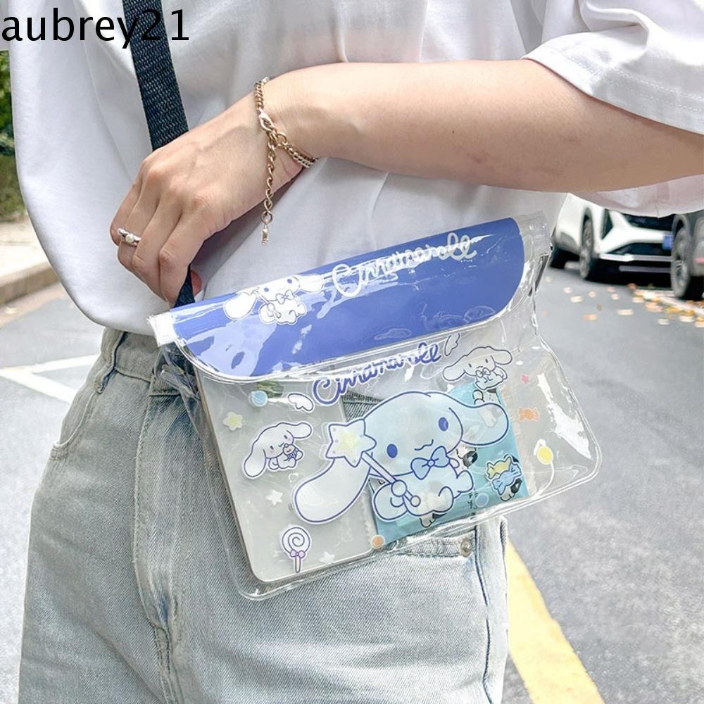 AUBREY1 Waterproof Phone Bag, Songkran Kuromi Cartoon Waist Bag ...
