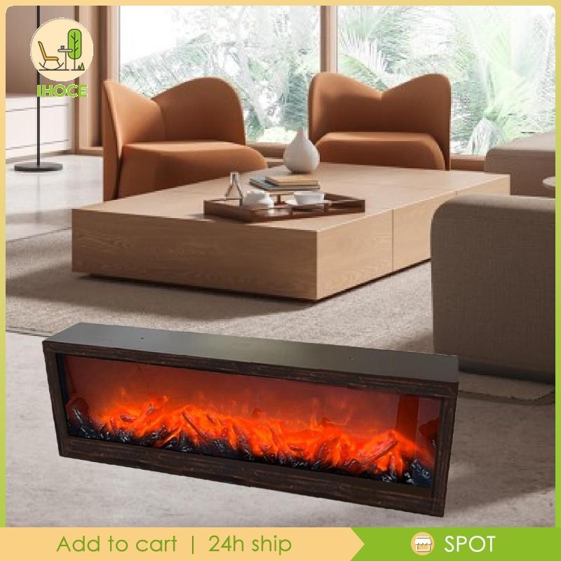 [Ihoce] LED Fireplace Lantern Fireplace Light Convenient Housewarming ...