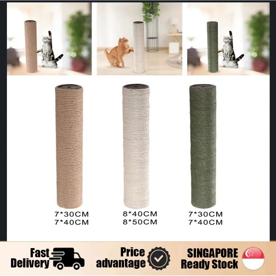 🔥SG 24H Shipping🔥Cat scratching posts Replacement Sisal Rope Playing ...