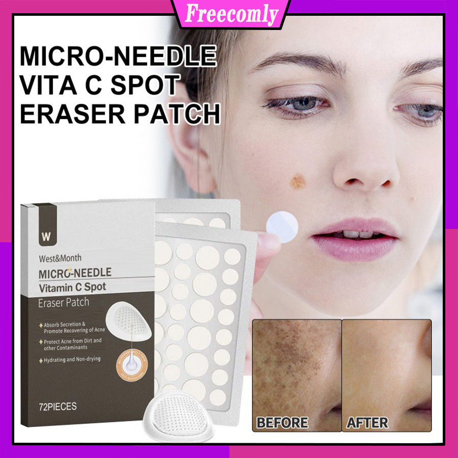 72pcs Dark Spots Removal Patch Reduce spots Red rashes Acne Scars Patch ...