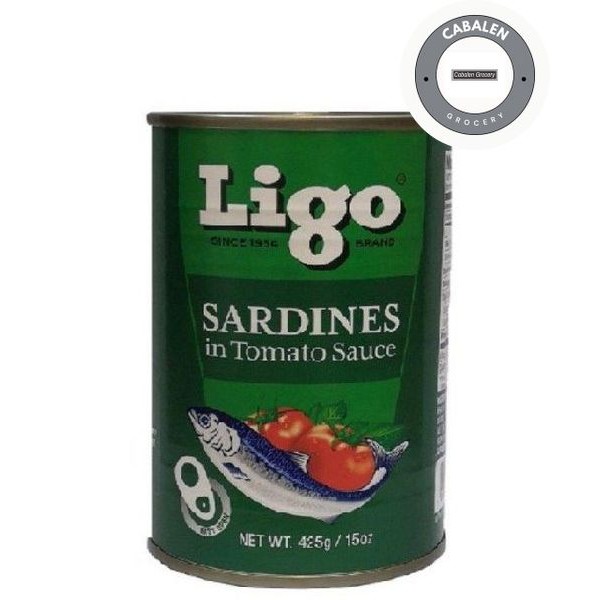 Ligo Sardines In Tomato Sauce Easy Open Can 425g | Shopee Singapore