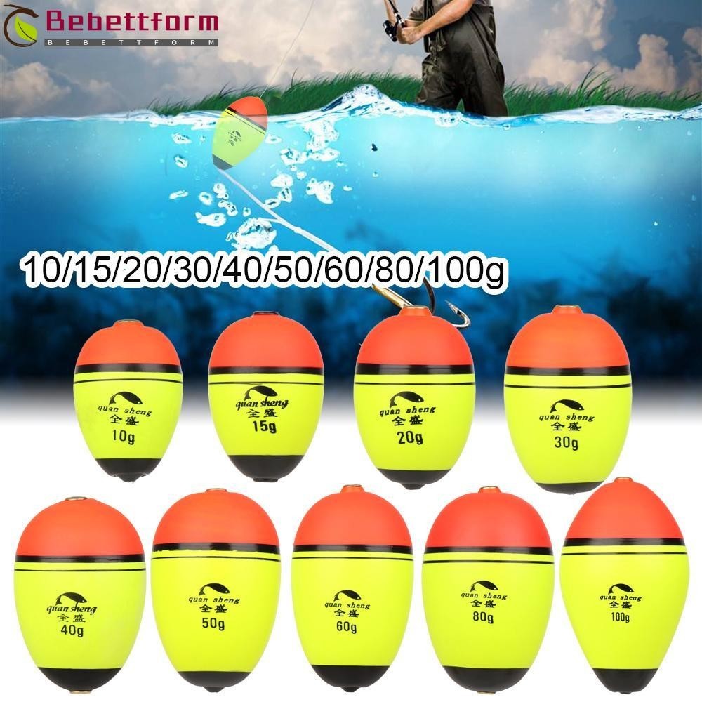 BEBETTFORM Fishing Float Long/oval Buoyancy Plastic Eva Foam | Shopee ...