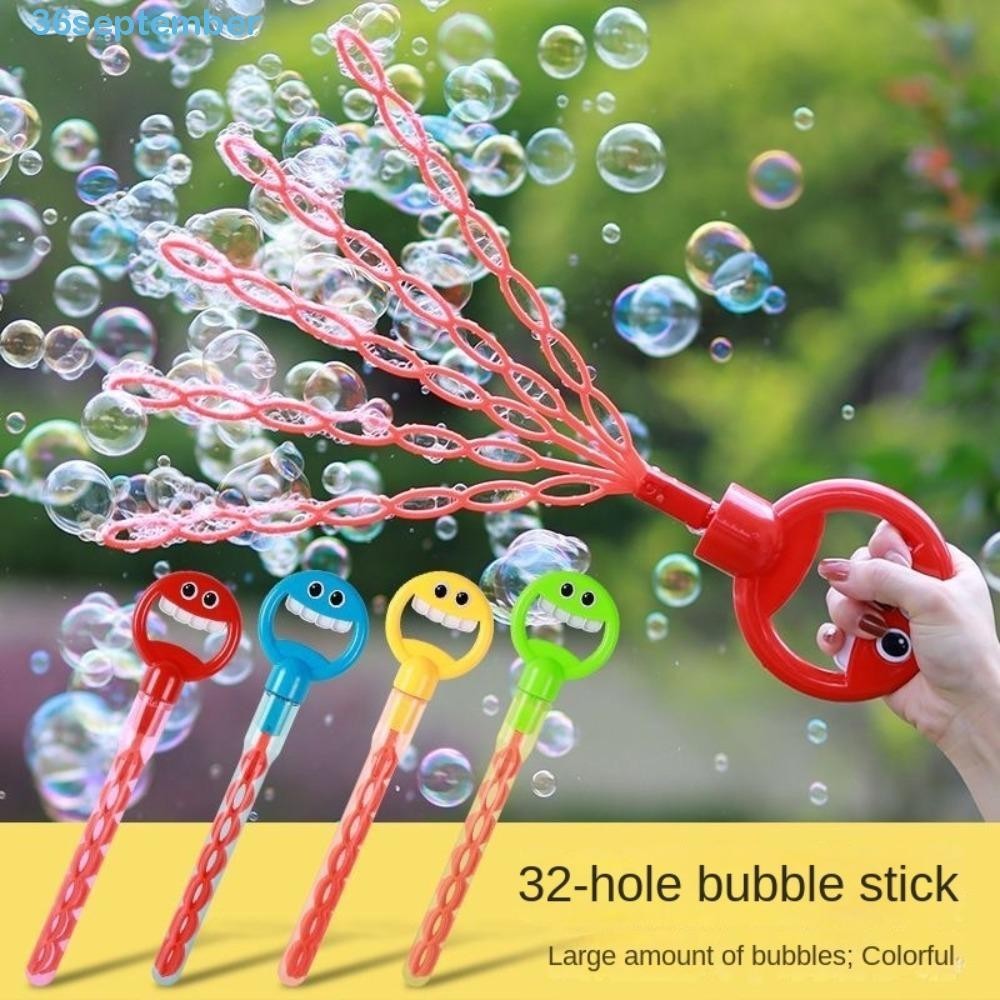 SEPTEMBER 32 Hole Bubble Stick, 32 Holes 5 Claws Shaped Children's ...