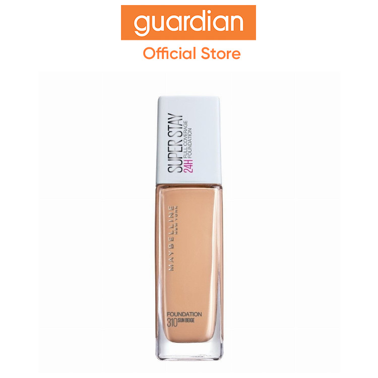 Maybelline Superstay Full Coverage Foundation Sun Beige 310 30ml ...