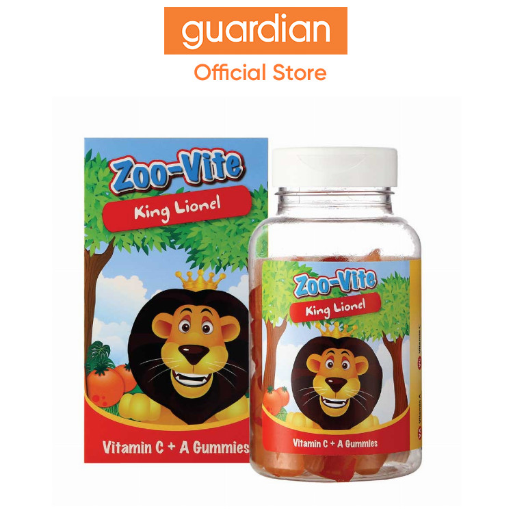 Zoo-Vite King Lionel Vitamin C+A 60s | Shopee Singapore