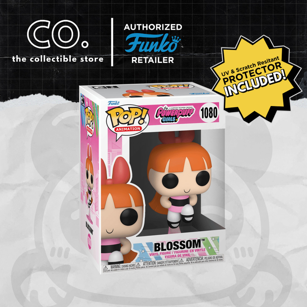 Funko Pop! Powerpuff Girls Blossom 1080 with Protector | Shopee Singapore