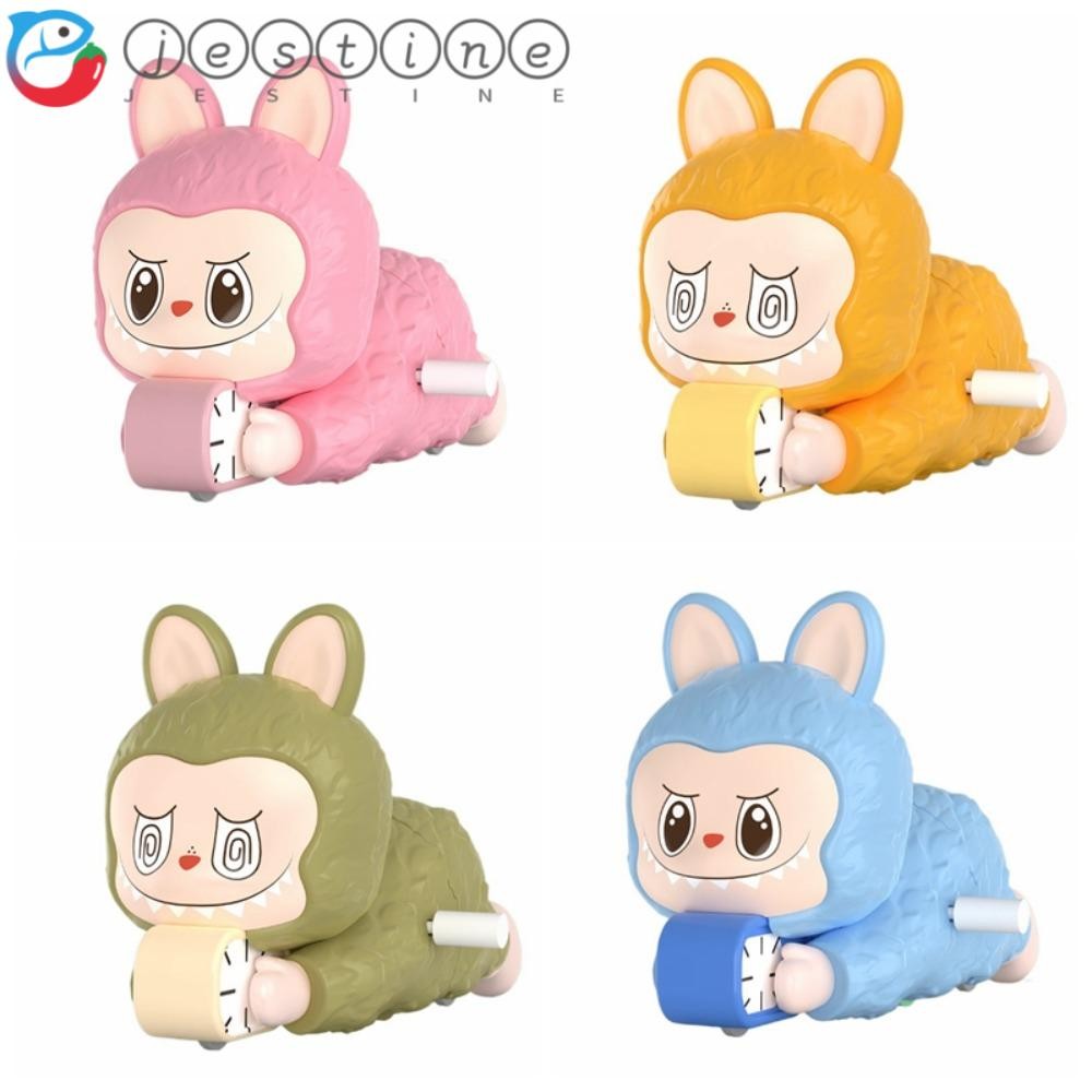 JESTINE Labubu Clockwork Toys, Climbing Movable Anime Labubu Wind-up ...
