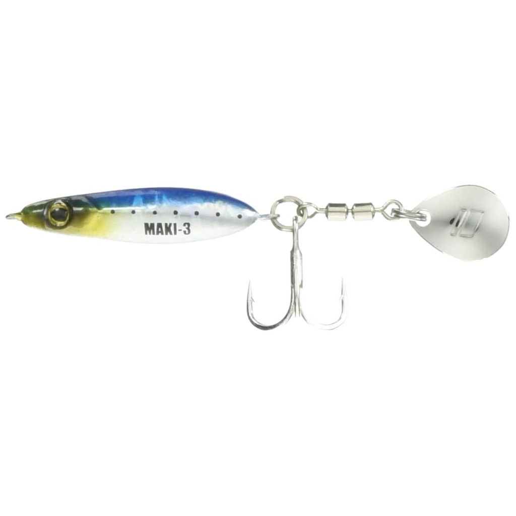 Major Craft Micro Maki Jig Blade for Light Game 10g Super Glow MAKI-MIC ...