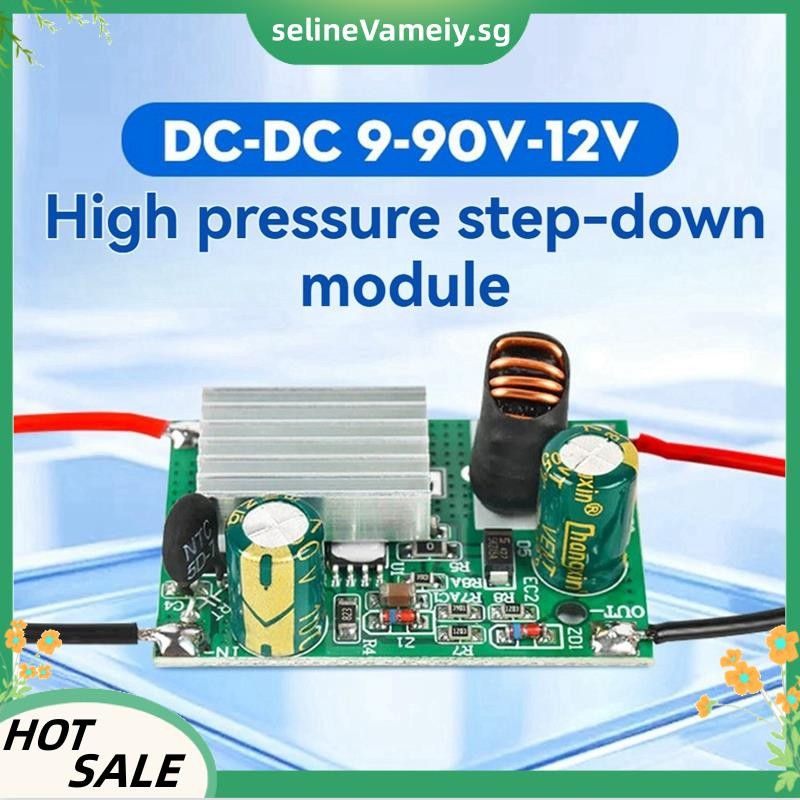 DC-DC Step-Down Power Supply Module 9-90V to 12V Step-Down Module DC DC ...
