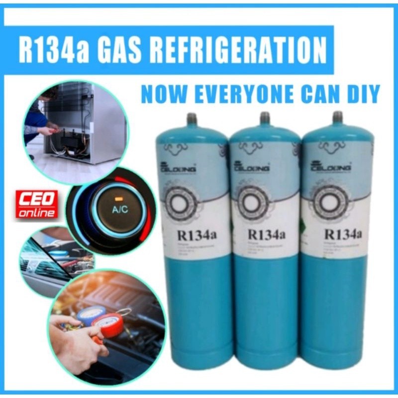 CEO 🇸🇬 Refrigerant Gas R134a ICE LOONG R134a MAXRON R134a (For West ...