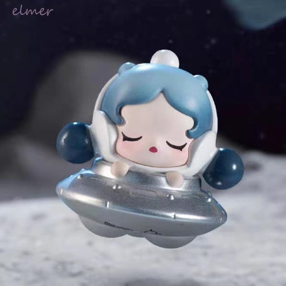 ELMER UFO Series Pop Bean, Labubu Time Classic Character Labubu Mini ...