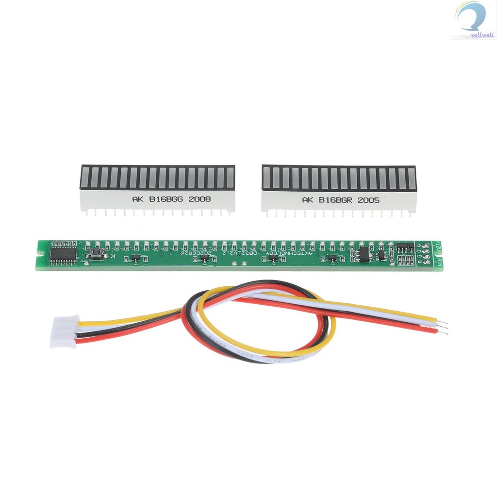 32 Level Indicator VU Meter Audio Level Meter Stereo Amplifier ...
