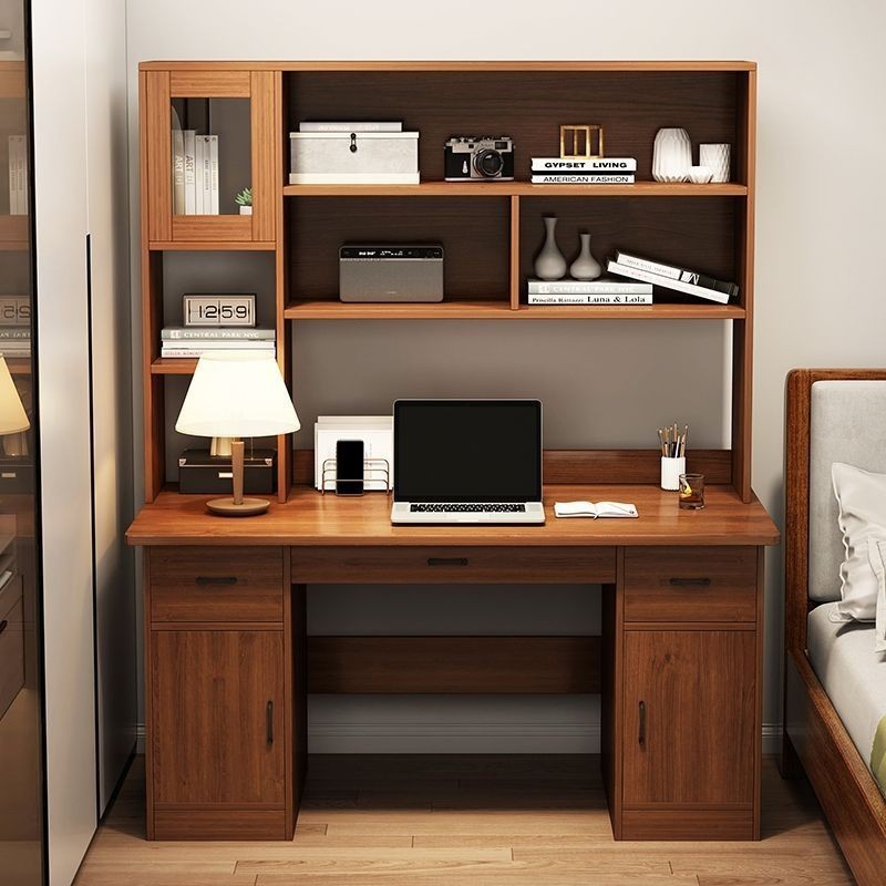 {SG Sales}Study Table With Bookshelf With Bookcase Desk Bookshelf ...