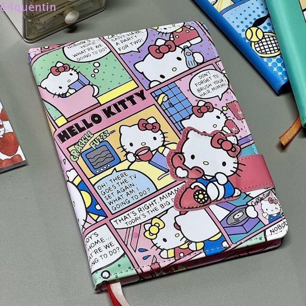 QUENTIN B6 Notebook, Cartoon Kuromi Color Page Notepad, Scrapbook My ...