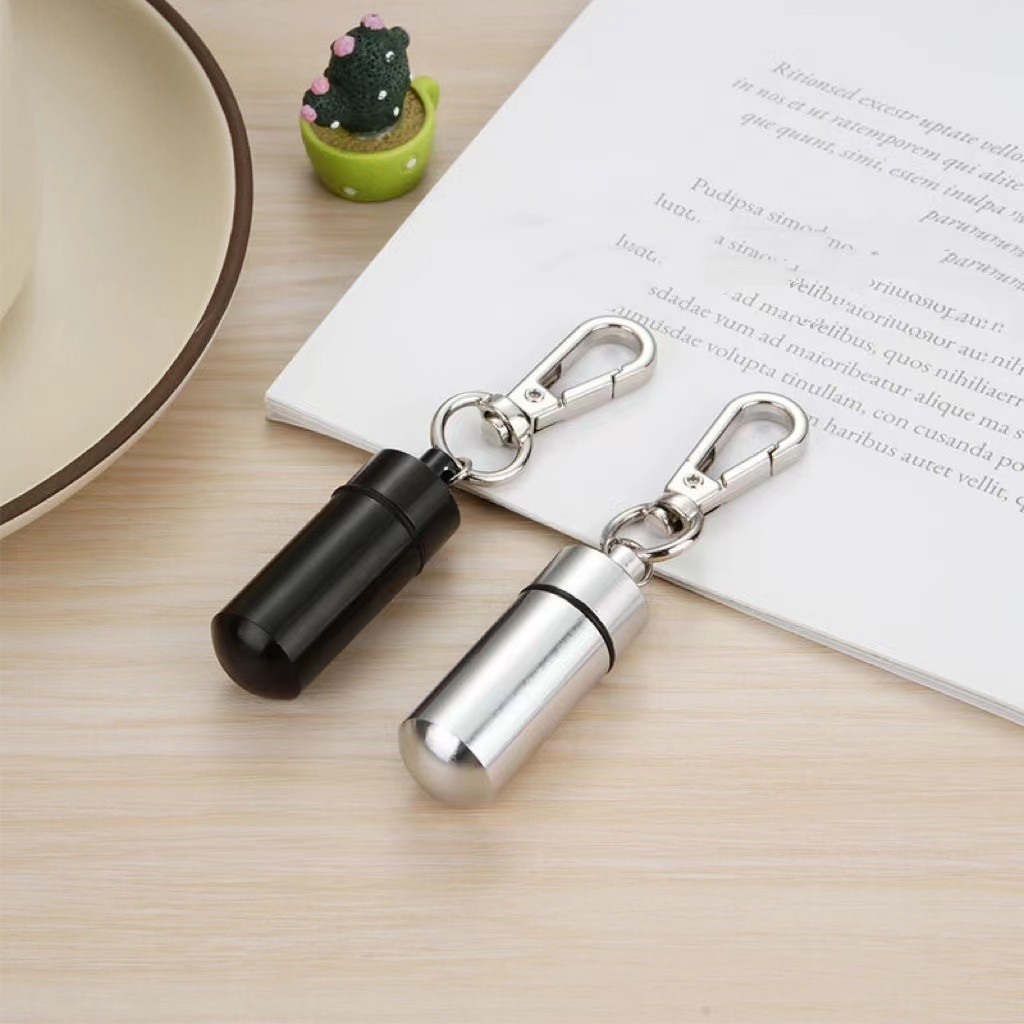 Stainless Steel Mini Ashtray Portable outdoor travel with sealed ...