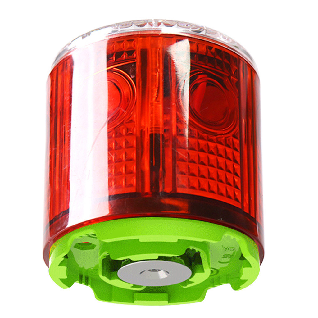 Solar Strobe Warning Light Barricade Light, Waterproof LED Flashing ...