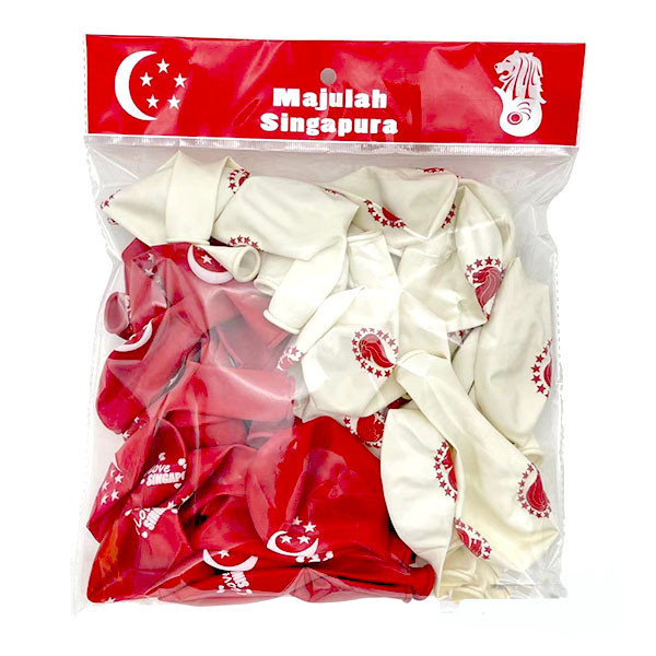 12inch Singapore National Day Balloons | Shopee Singapore