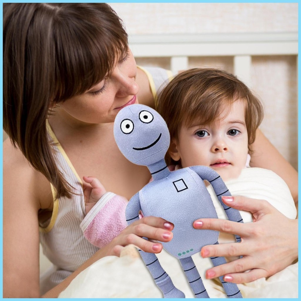 Robot Plushies Robot Plush Anime Toy Cartoon Robot Huggable Stuffed ...