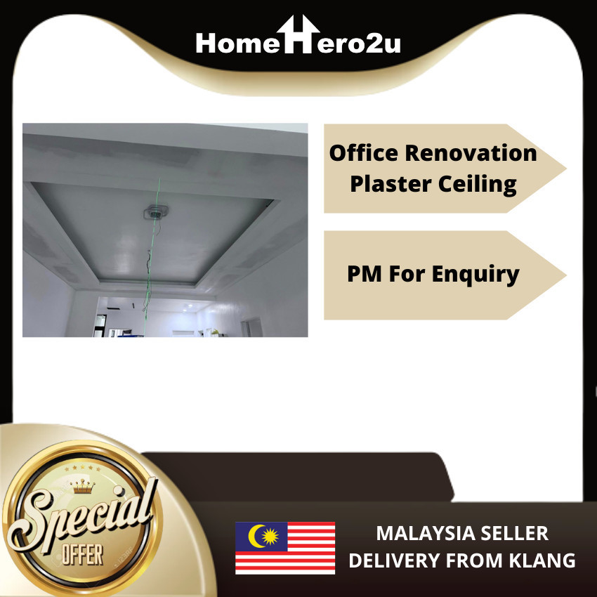 OFFICE RENOVATION - Office Shop Plaster Ceiling - For Quotation Enquiry ...