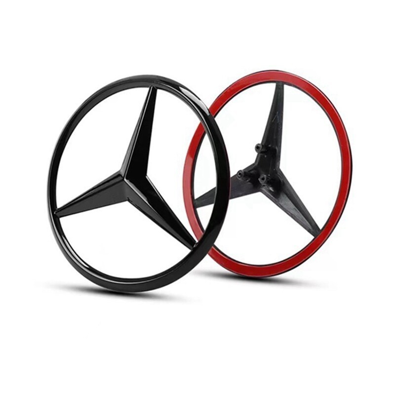 Rear trunk logo for Mercedes Benz Y star emblem Back badge with pins ...