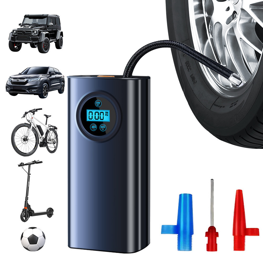 Auto Inflator Air Compressor Car Electrical Air Pump Wireless Tire ...