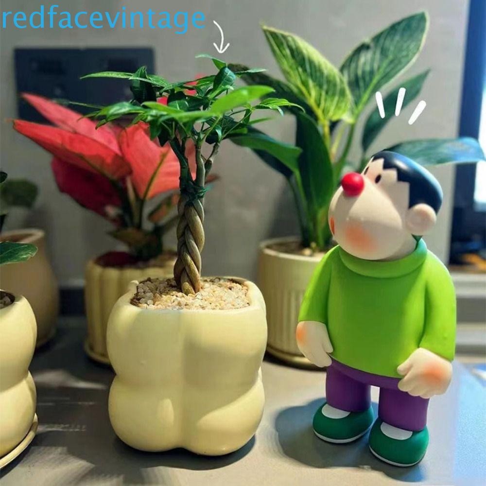 REDFACEVINTAGE Crayon Shin-chan Figure, Crooked Head Fat|Q Version Fat ...