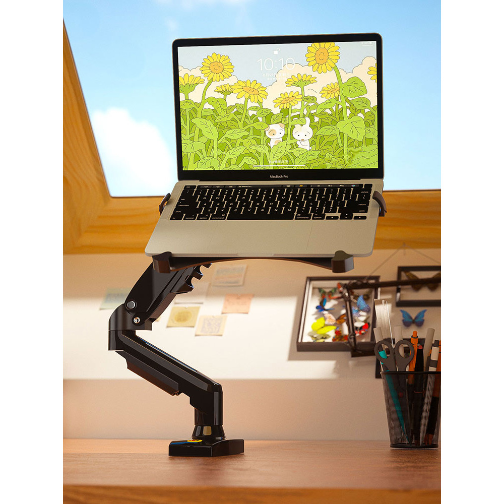 NB Laptop Stand Tablet Holder Portable Monitor Dual Screen Adjustable ...