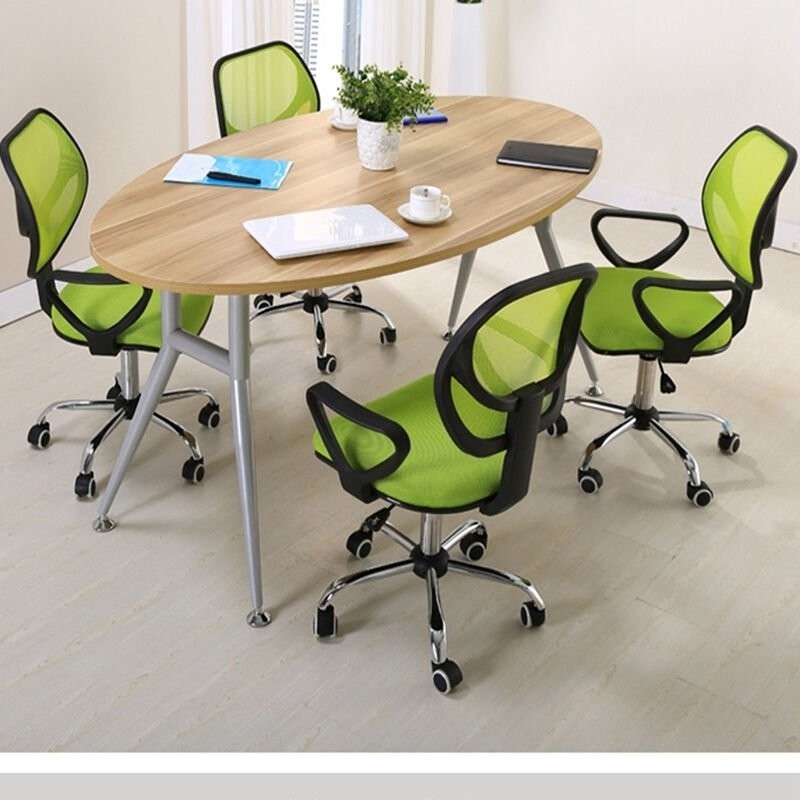 New Office Furniture Desk Oval Conference Table Small Conference Table ...