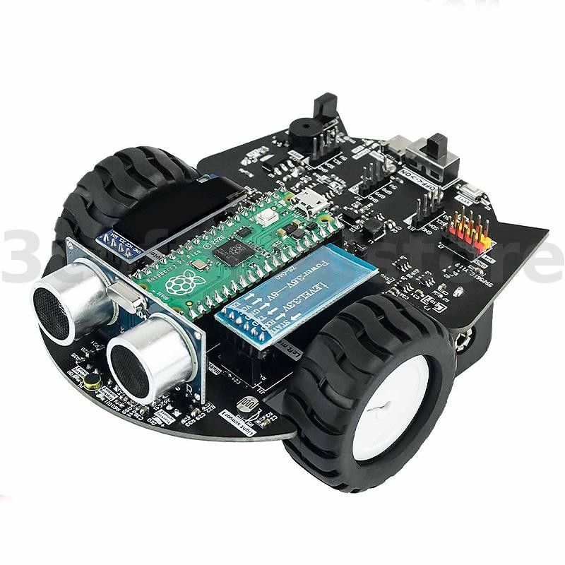 Yahboom Raspberry Pi Pico Robot Car Kit Programmable Car Support MicroPython Programming for ...