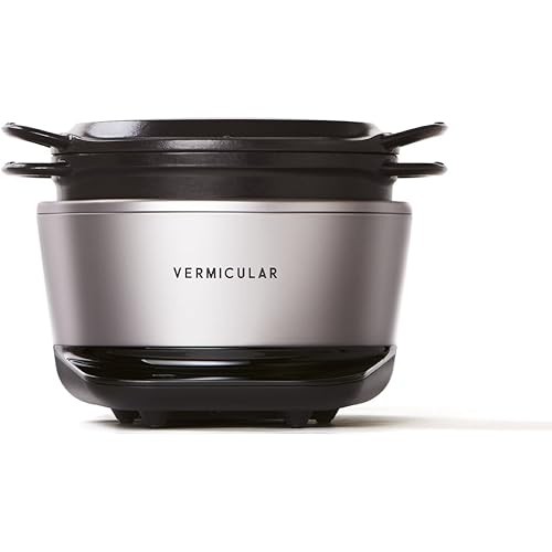 Vermicular Vermicula Rice Spot Mini 3-Cooker Cooker Solid Silver with ...