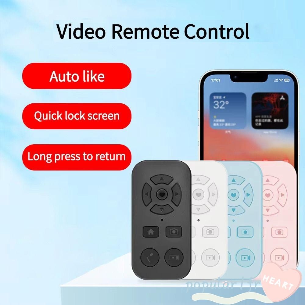 POPULAR1 Mobile Remote Control, Page Turning APP Likes Bluetooth ...