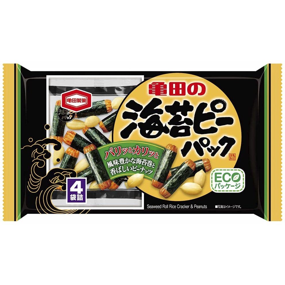 Kameda Kameda Seika Nori Pea Pack 85g x 12 bags | Shopee Singapore