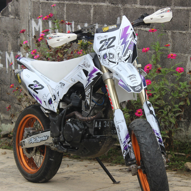 Decal/sticker CRF 150L/ D'Tracker-KLX BF- klxbf150L WR155/Gordon full ...