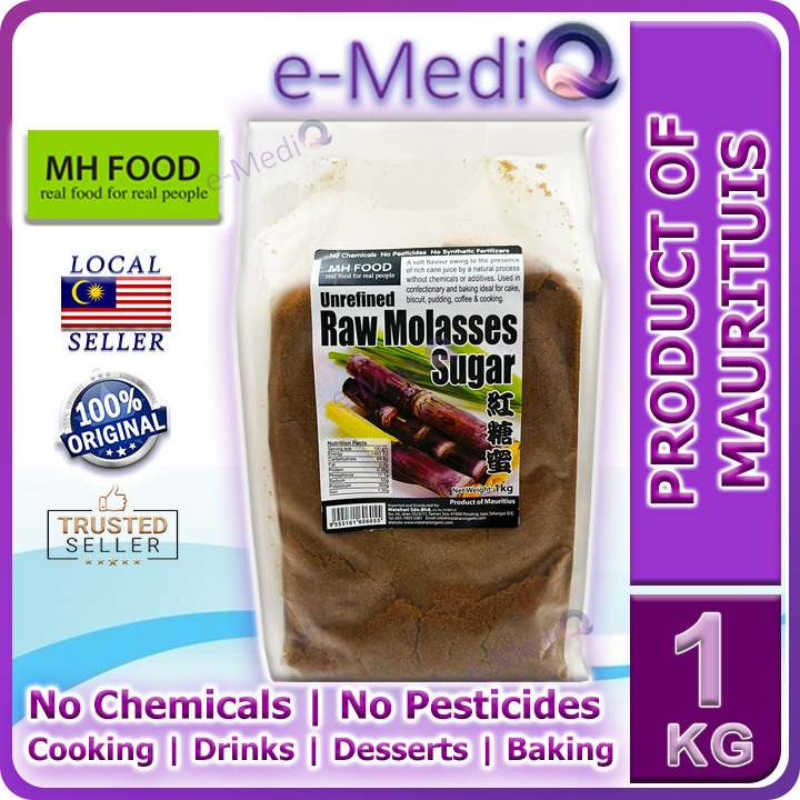 MH Food Raw Molasses Sugar 1KG [Unrefined and Pesticide Free] (Exp: Jul ...