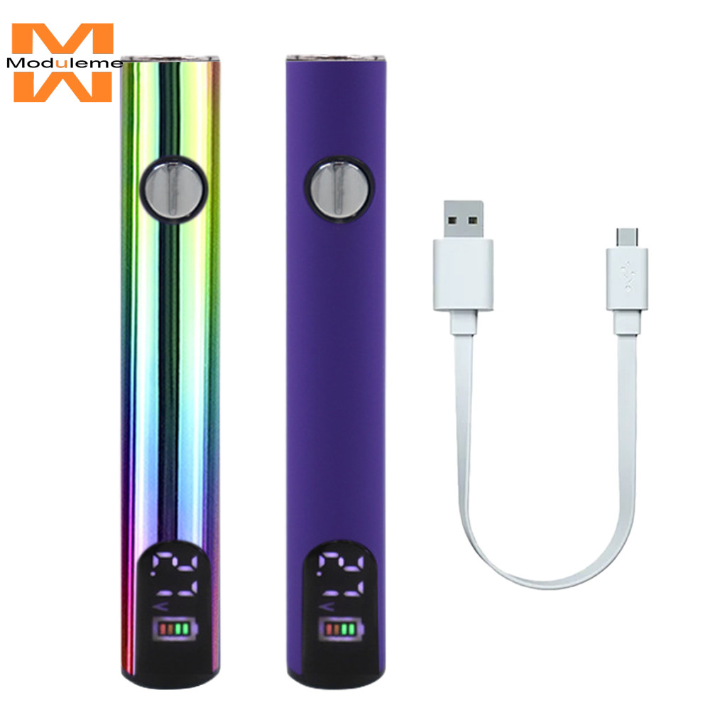 400mah Digital Preheating Battery 3-Level Button Pressure Adjustment ...