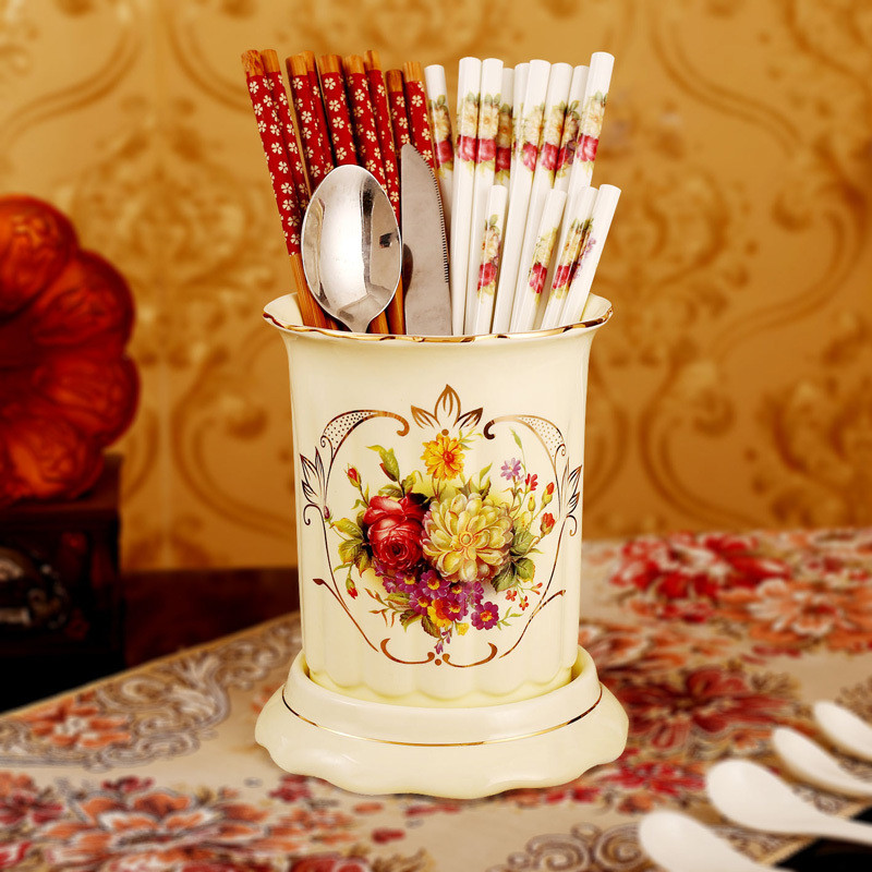 [1945Positive Review]Ceramic Chopstick Holder Household European Style ...