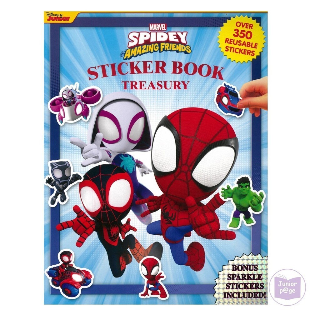Marvel Spidey and his Amazing Friends Sticker Book Treasury Activity ...