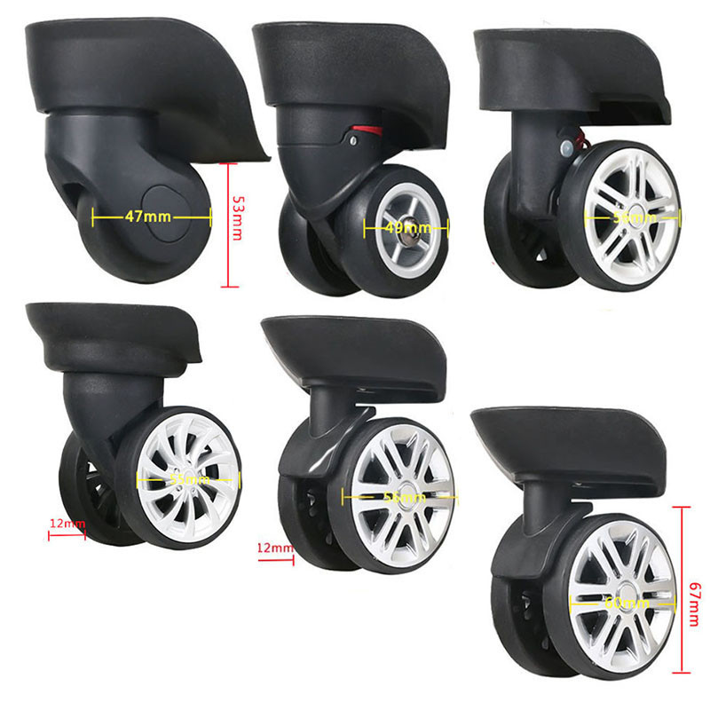 4pcs luggage wheel/ suitcase wheels replacement/ Various models of ...