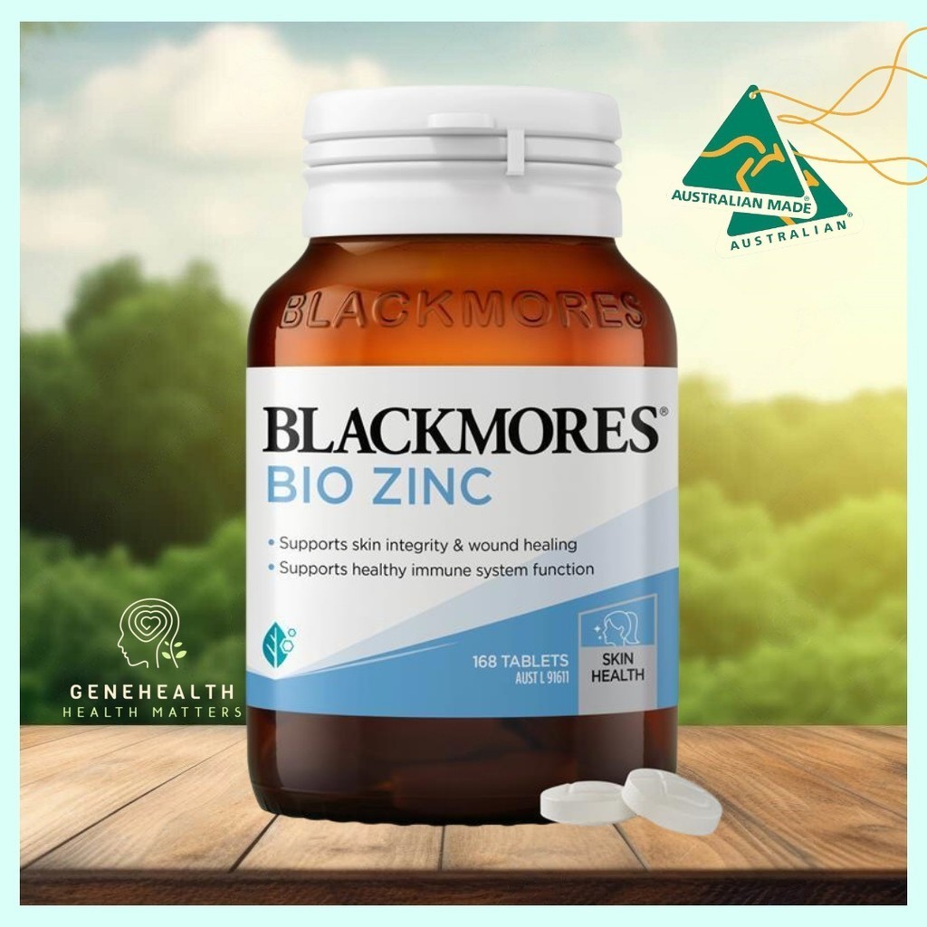 [AUS Direct Import] Blackmores Bio Zinc 84 / 168 Tablets Skin Hair ...