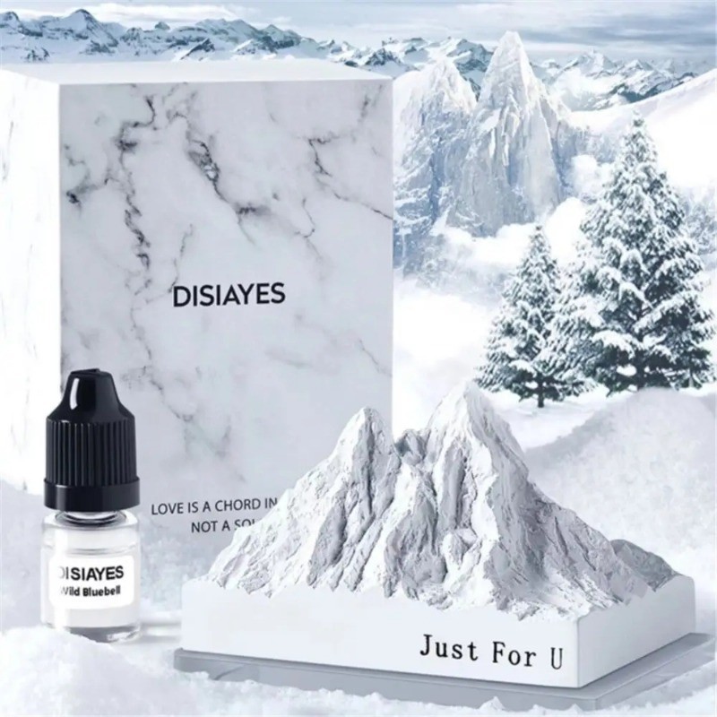 Alpine Shape Diffuser Aromatherapy Ornaments Snow Mountain Plaster ...