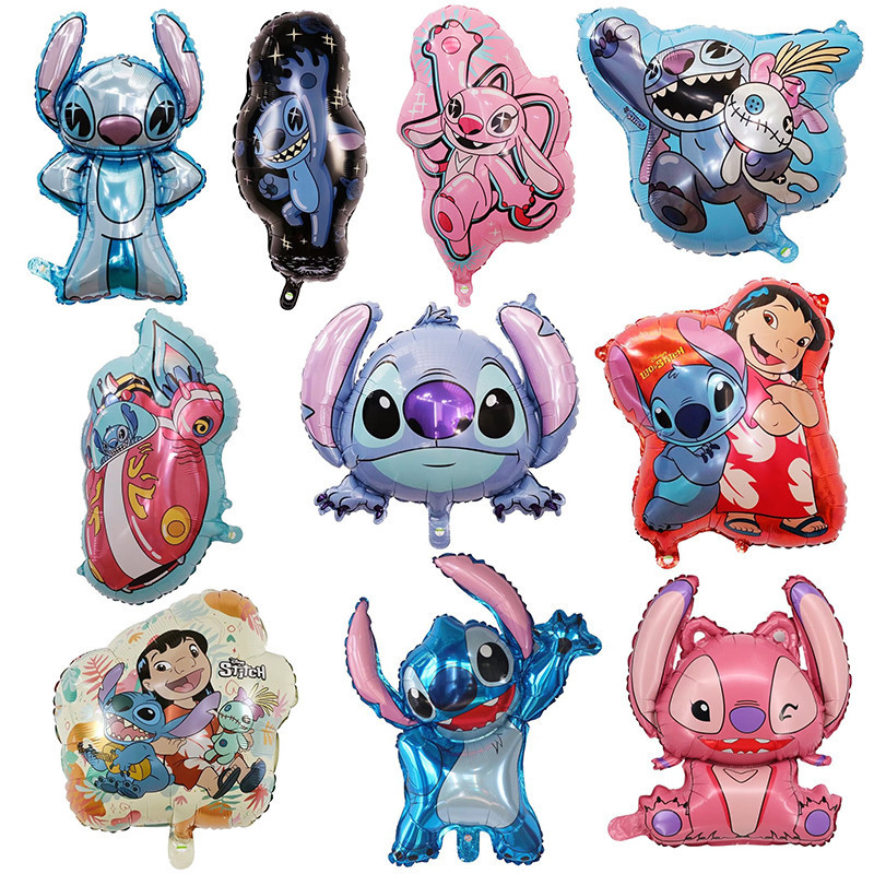 1pcs Disney Stitch Foil Balloons Lilo Stitch Birthday Theme Party ...